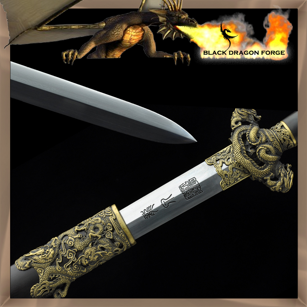 Black Dragon Forge - Nine Dragon Jian