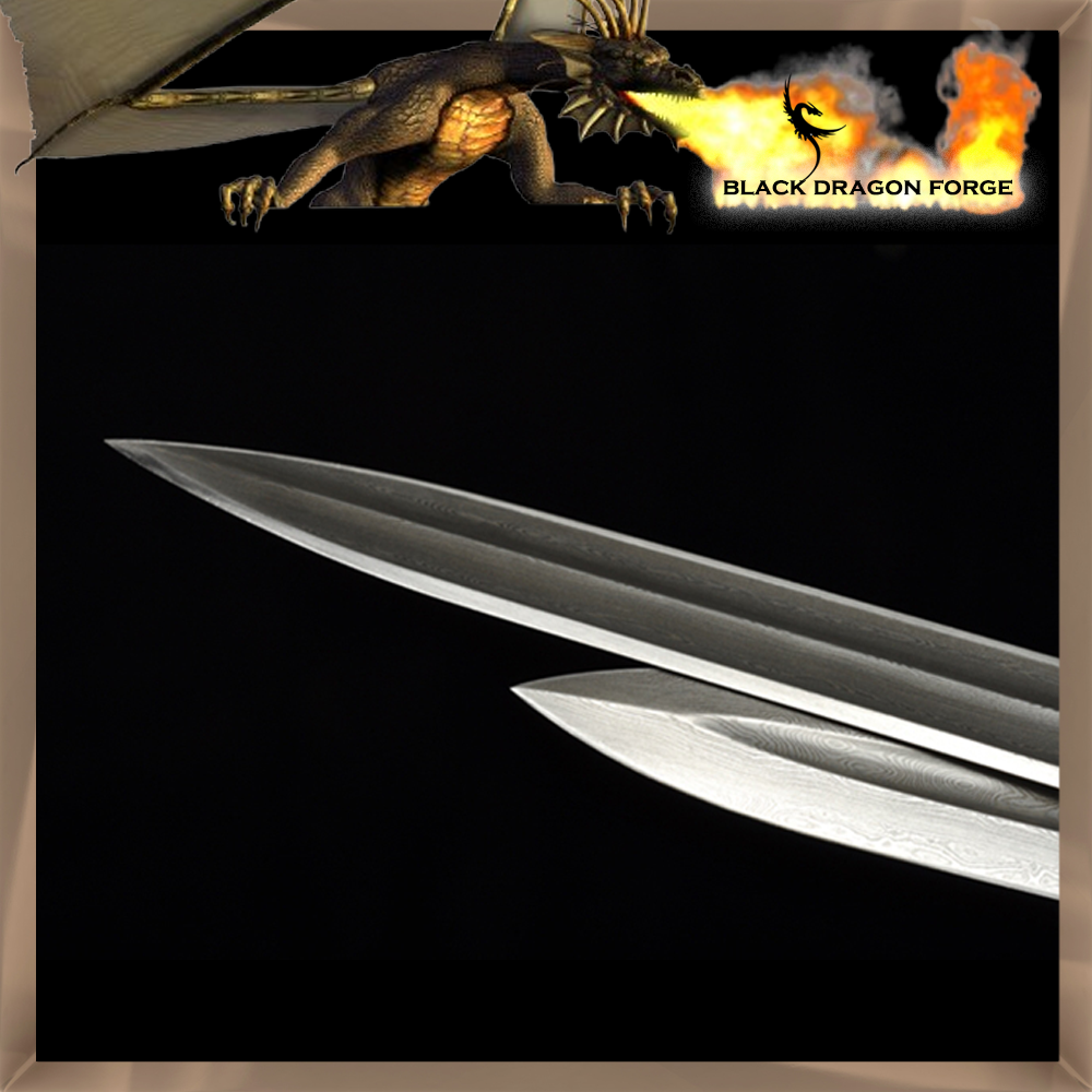 Black Dragon Forge - Double Jian "Yang & Yin" Set