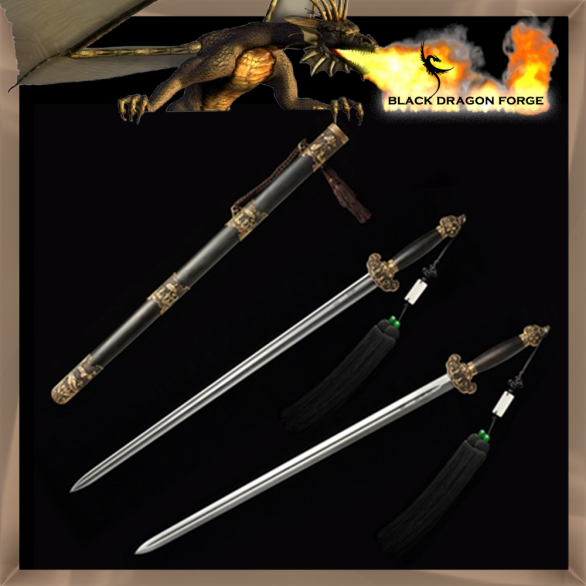 Black Dragon Forge - Double Jian "Yang & Yin" Set