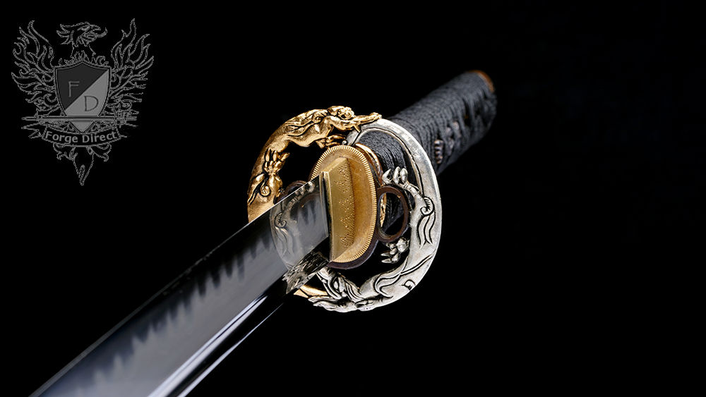 LIMITED EDITION Forge Direct Elite T10 "Black Dragon" Katana