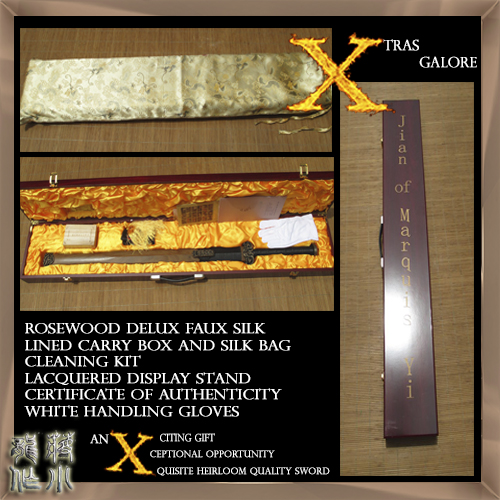 Project X - The Jian of Marquis Yi