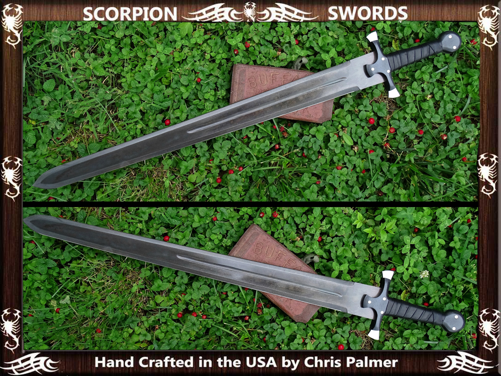 Scorpion Swords Dark Knights Templar Sword