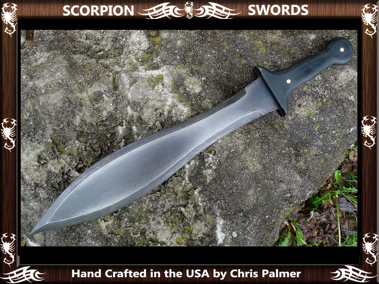 Scorpion Swords Tactical Leaf Blade