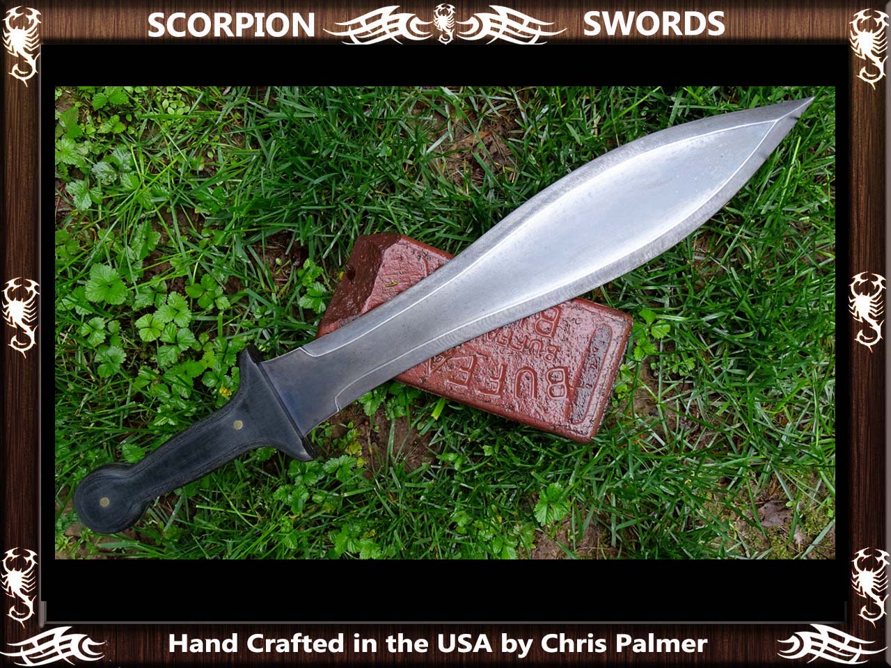 Scorpion Swords Tactical Leaf Blade