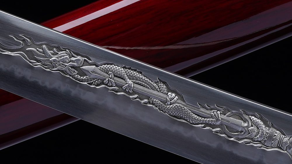 LIMITED EDITION Forge Direct Elite T10 'Kuryuken' Dragon Katana