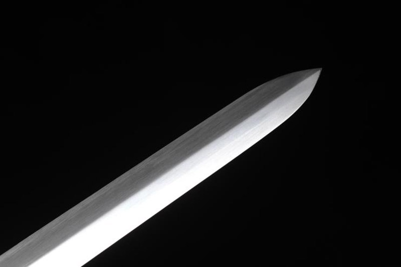 65MN Spring Steel Tang Dynasty Two Handed Silver Jian