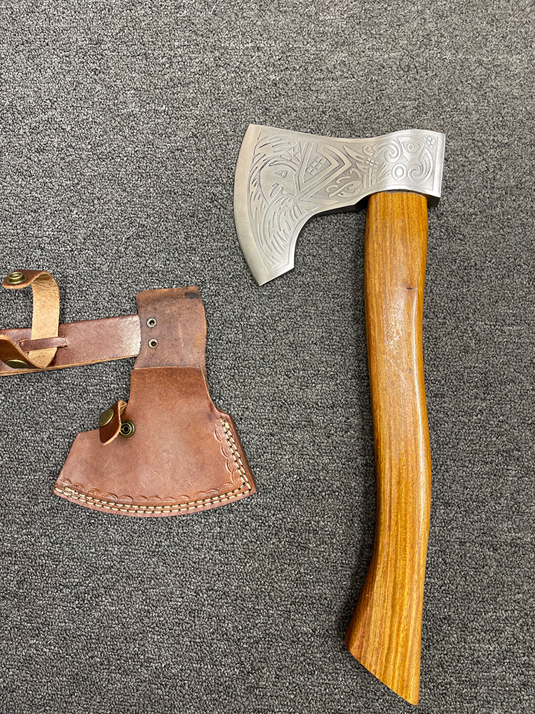 Bearded Viking Skeggøx Hand Axe