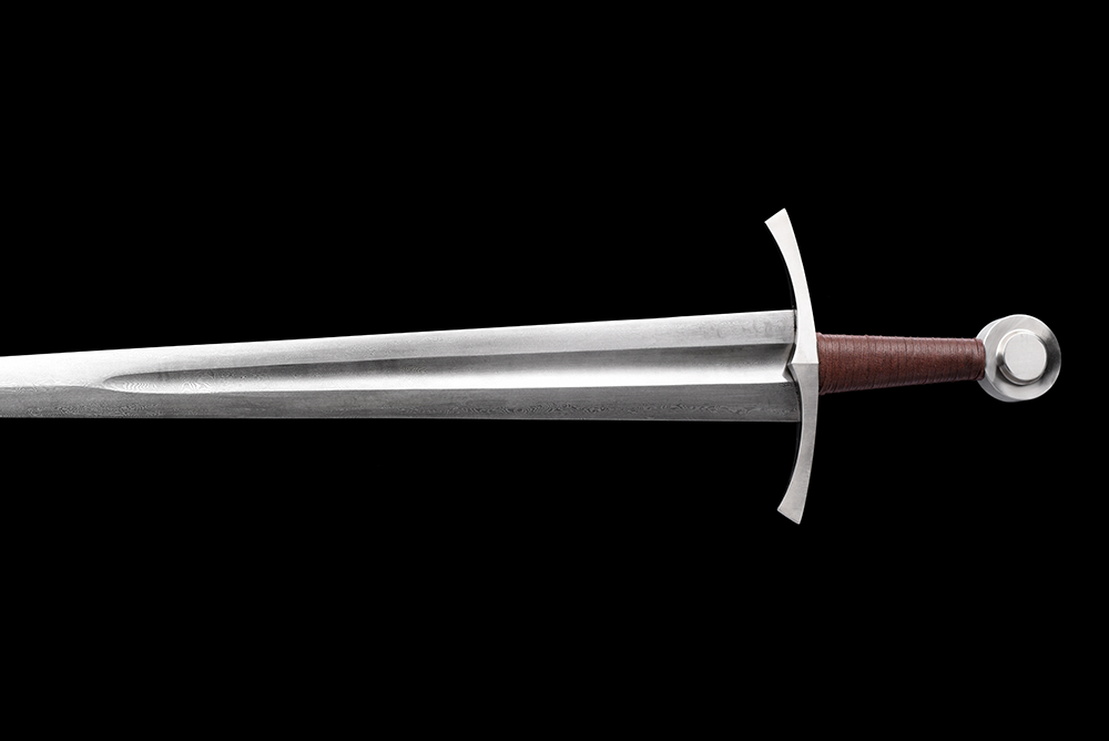 Swordier Damascus Steel Arming Sword - Model 1