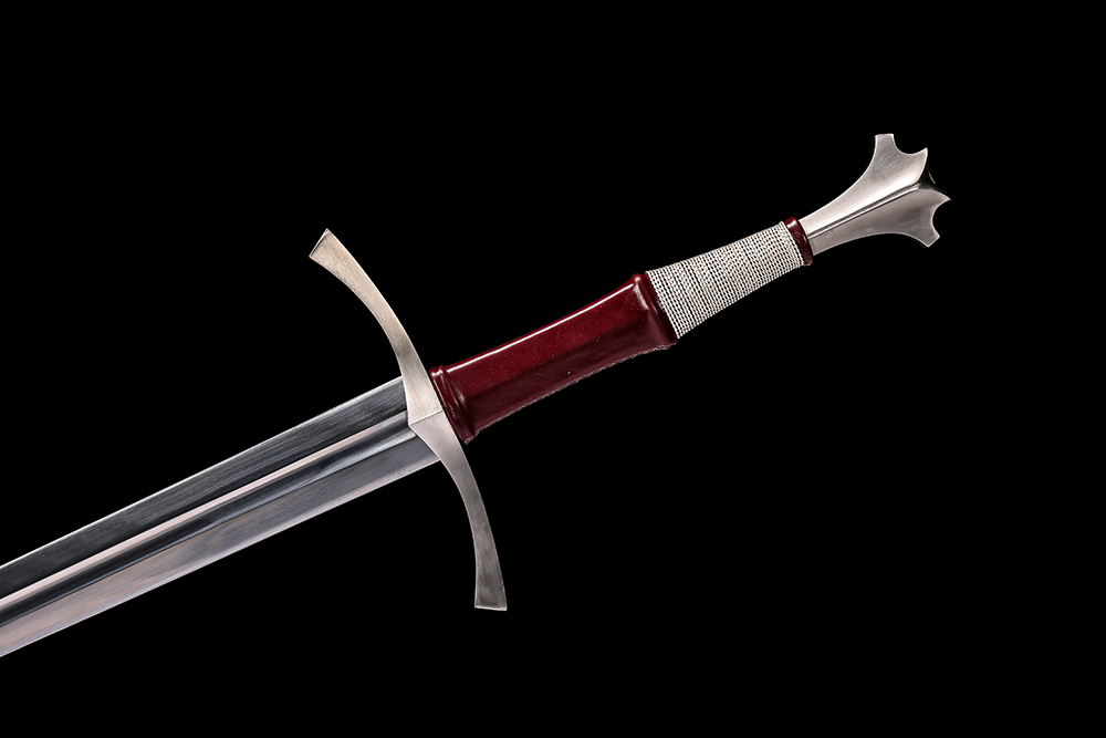 Swordier XIVa Type Medieval Longsword with Genuine Leather Scabbard