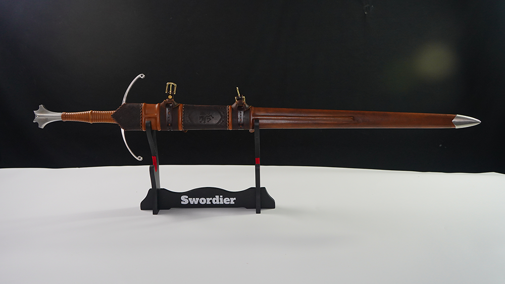 Swordier Type XVa Longsword with Genuine Leather Scabbard