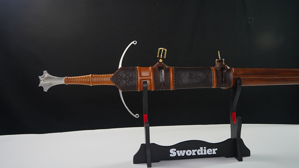 Swordier Type XVa Longsword with Genuine Leather Scabbard