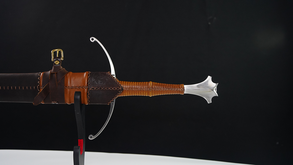 Swordier Type XVa Longsword with Genuine Leather Scabbard