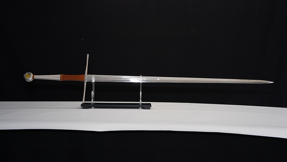 Swordier Fantasy Longsword with Genuine Leather Scabbard