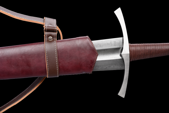 Swordier Damascus Steel Arming Sword - Model 1