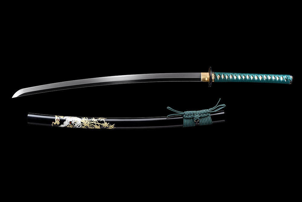 Swordier Tameshigiri Pro, "Toragiri" Katana with real suguha hamon