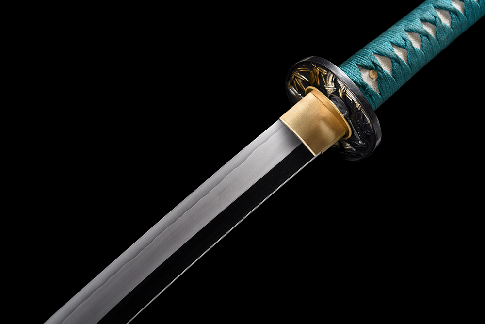 Swordier Tameshigiri Pro, "Toragiri" Katana with real suguha hamon