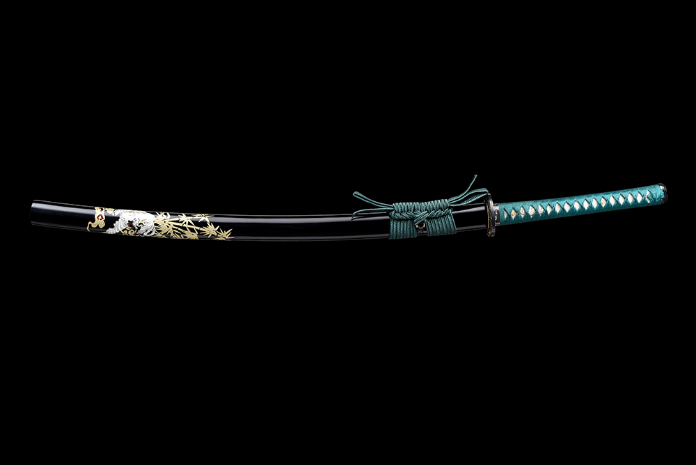 Swordier Tameshigiri Pro, "Toragiri" Katana with real suguha hamon