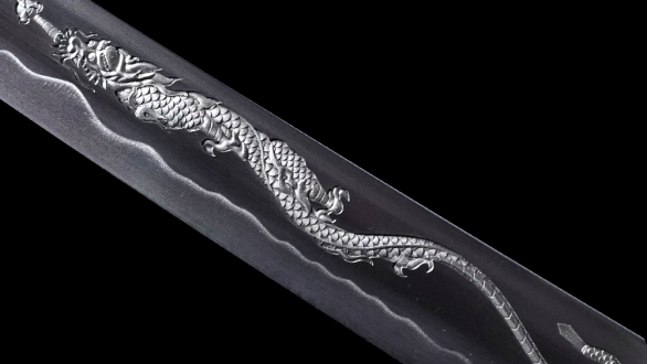 65 MN Spring Steel "Horimono Collection" Sword 3