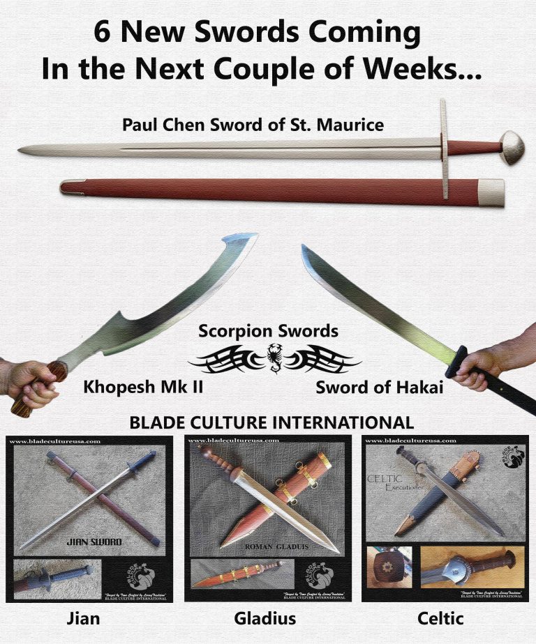 First of several new swords coming in over the next few days/weeks ...