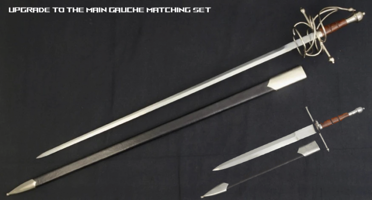 Man at Arms Renaissance Sword and Main Gauche Package Deal from Kingdom ...